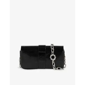 Zadig&Voltaire Kate Arty Tag Leather Wallet Bag