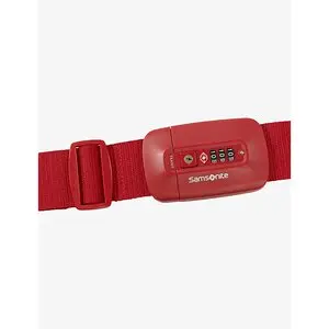 SAMSONITE Ta Revolution Luggage Strap With Tsa Lock - Red