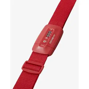SAMSONITE Ta Revolution Luggage Strap With Tsa Lock - Red
