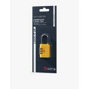 SAMSONITE Ta Revolution Combilock 3 Dial Tsa Padlock - Yellow