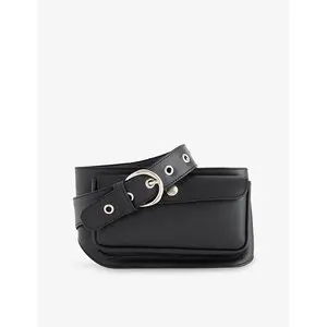 Gimaguas Rino Leather Belt - Black