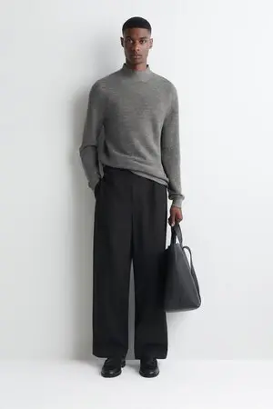 Cos Wool Mock-neck Sweater