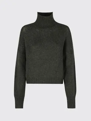 ROBERTO COLLINA Wool Blend Turtleneck Jumper With Dropped Shoulders
