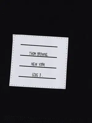 Thom Browne Short-sleeve Cotton Polo Shirt With Contrast Trims