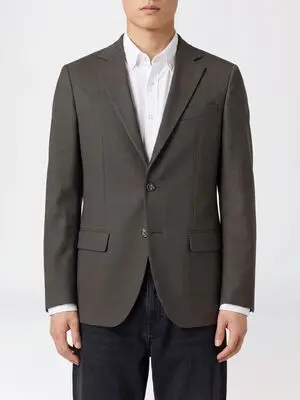 RRD Single-breasted Two-button Wool Blend Blazer - Brown