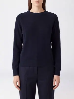 MC2 SAINT BARTH Crewneck Jumper In Pure Cashmere - Blue