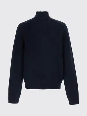 Emporio Armani Turtleneck Zip-up Wool Cardigan