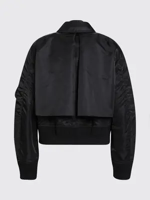 SACAI X CARHARTT WIP Nylon Bomber Jacket With Patch Pockets And Zip Closure