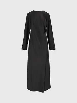 Emporio Armani Long-sleeved Satin Long Evening Tunic
