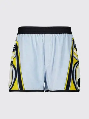 La DoubleJ Ethnic Print Cotton Shorts With Elasticated Waist