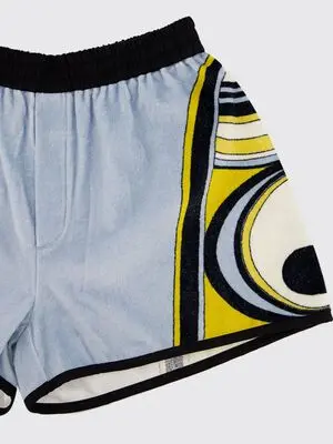 La DoubleJ Ethnic Print Cotton Shorts With Elasticated Waist