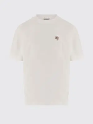 Burberry Crewneck Cotton T-shirt With Equestrian Knight Logo