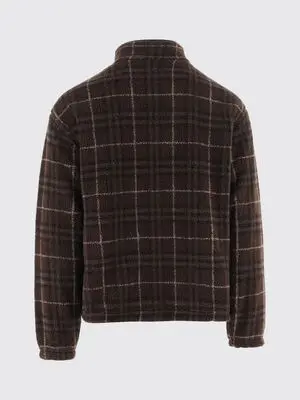 Burberry Tartan Wool And Cashmere Blend Zip-up Jacket