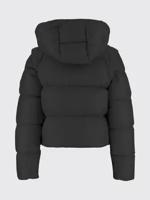 Burberry Quilted Nylon Short Puffer Jacket With Detachable Hood