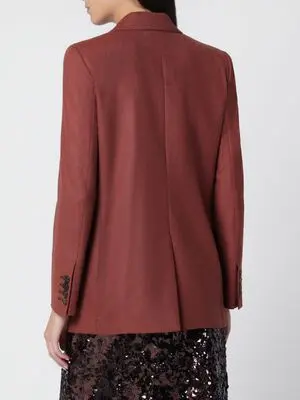 BLAZÉ MILANO Double-breasted Virgin Wool And Cashmere Blazer