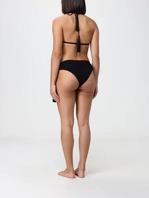 Alaïa Triangle Bikini In Polyamide With Low-rise Bottoms