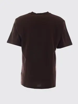 DAILY PAPER Crewneck Cotton T-shirt With Dropped Shoulders And Logo