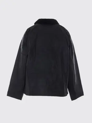 Barbour Transport Short Waxed Cotton Jacket With Corduroy Collar