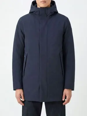 RRD Eskimo Knee-length Parka In Recycled Technical Fabric With Hood