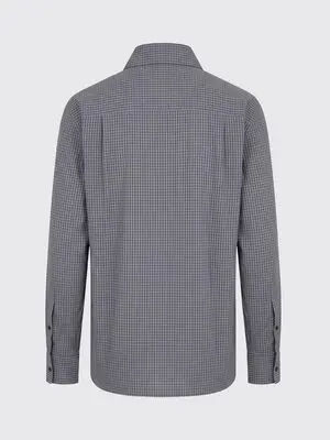 Dries Van Noten Vichy Cotton Shirt With French Collar