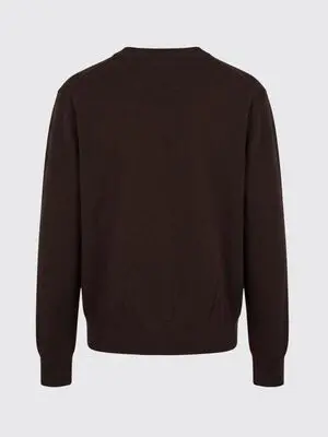 Dries Van Noten V-neck 100% Cashmere Jumper With Ribbed Trims