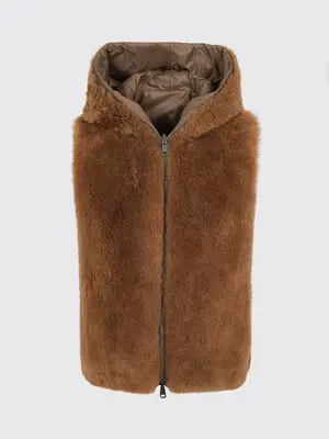 Brunello Cucinelli Hooded Faux Fur Gilet