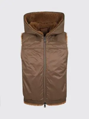 Brunello Cucinelli Hooded Faux Fur Gilet