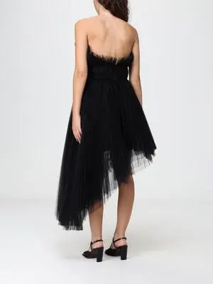 Karl Lagerfeld Off-the-shoulder Asymmetric Tulle Midi Ceremony Dress