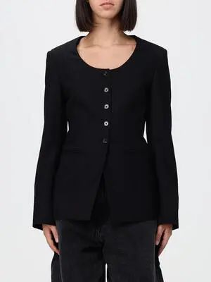 Paul Smith Slim-fit Cropped Wool Blazer With Round Neckline