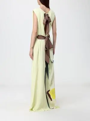 Paul Smith Floral-print Viscose Jersey Long Ceremony Gown