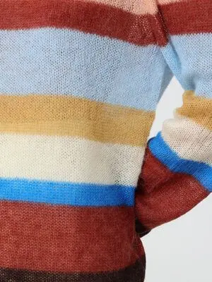 Paul Smith Multicolour Striped Wool And Alpaca Blend Crewneck Jumper - Multicolor