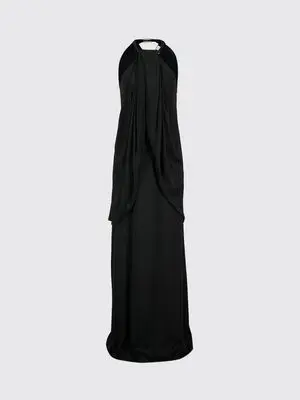 Stella McCartney Halter Neck Slim Fit Long Evening Gown In Jersey