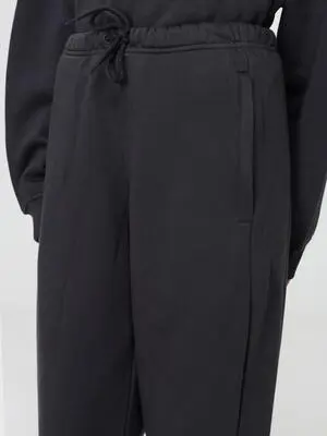 ADIDAS ORIGINALS Wide-leg Jogging Trousers In Cotton Blend With Drawstring
