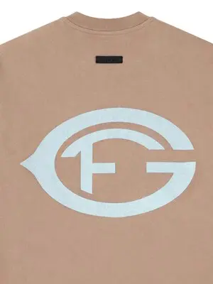 Fear Of God T-shirt Con Stampa - Beige