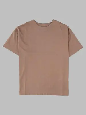 Fear Of God T-shirt In Misto Cotone - Beige