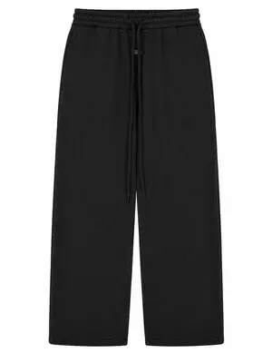 Fear Of God Pantalone In Cotone Con Coulisse - Black