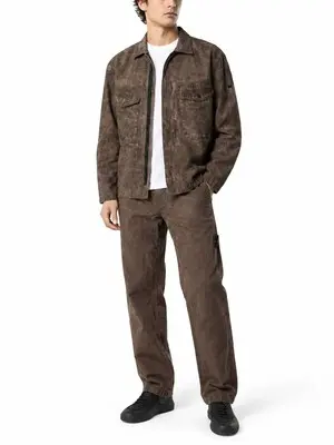 Stone Island Pantalone Chino "terra Effect