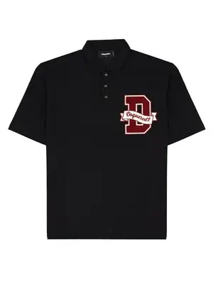Dsquared2 Polo Con Logo - Black