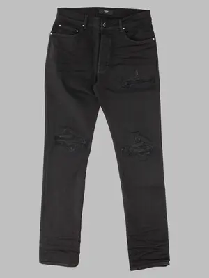 Amiri Jeans In Denim Di Cotone