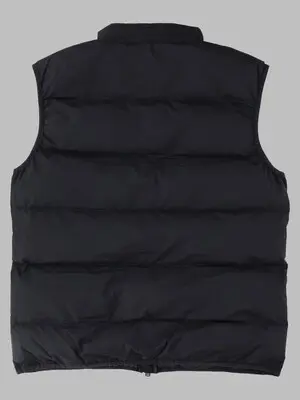 Fred Perry Gilet Trapuntato Con Logo - Black