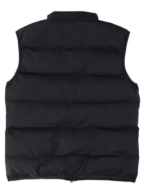 Fred Perry Gilet Trapuntato Con Logo - Black