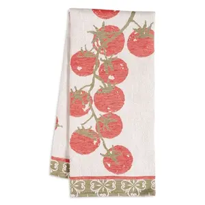 KAF HOME Jacquard Kitchen Towel, Pomodoro Tomato