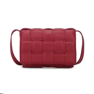 MKF COLLECTION BY MIA K. Ginger Woven Shoulder Bag - Red