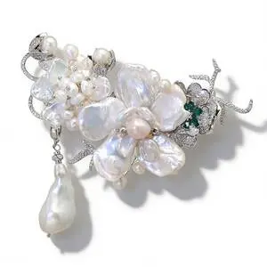 NINEMOO Imperial Baroque Bloom Brooch