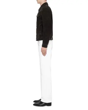 ALLSAINTS Chaiyo Suede Trucker Jacket