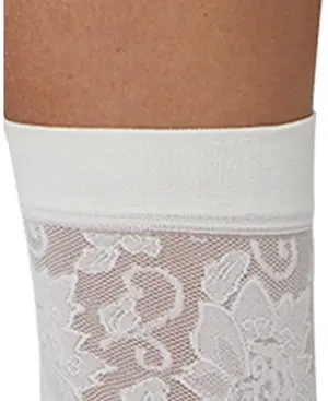 Swedish Stockings 2-pack Lily Lace Socks - Ivory