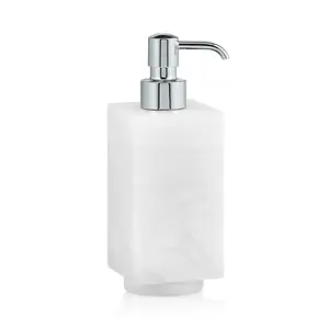 LABRAZEL Cosmos Pump Soap Dispenser Polished Chrome - White