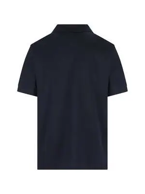 Prada Short Sleeve Polo Shirt - Navy