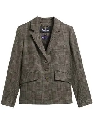 Barbour Wool Outerwear Jacket With Soft Viscose Lining