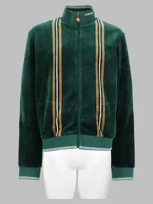 Casablanca Cotton-blend Sports Jacket - Green